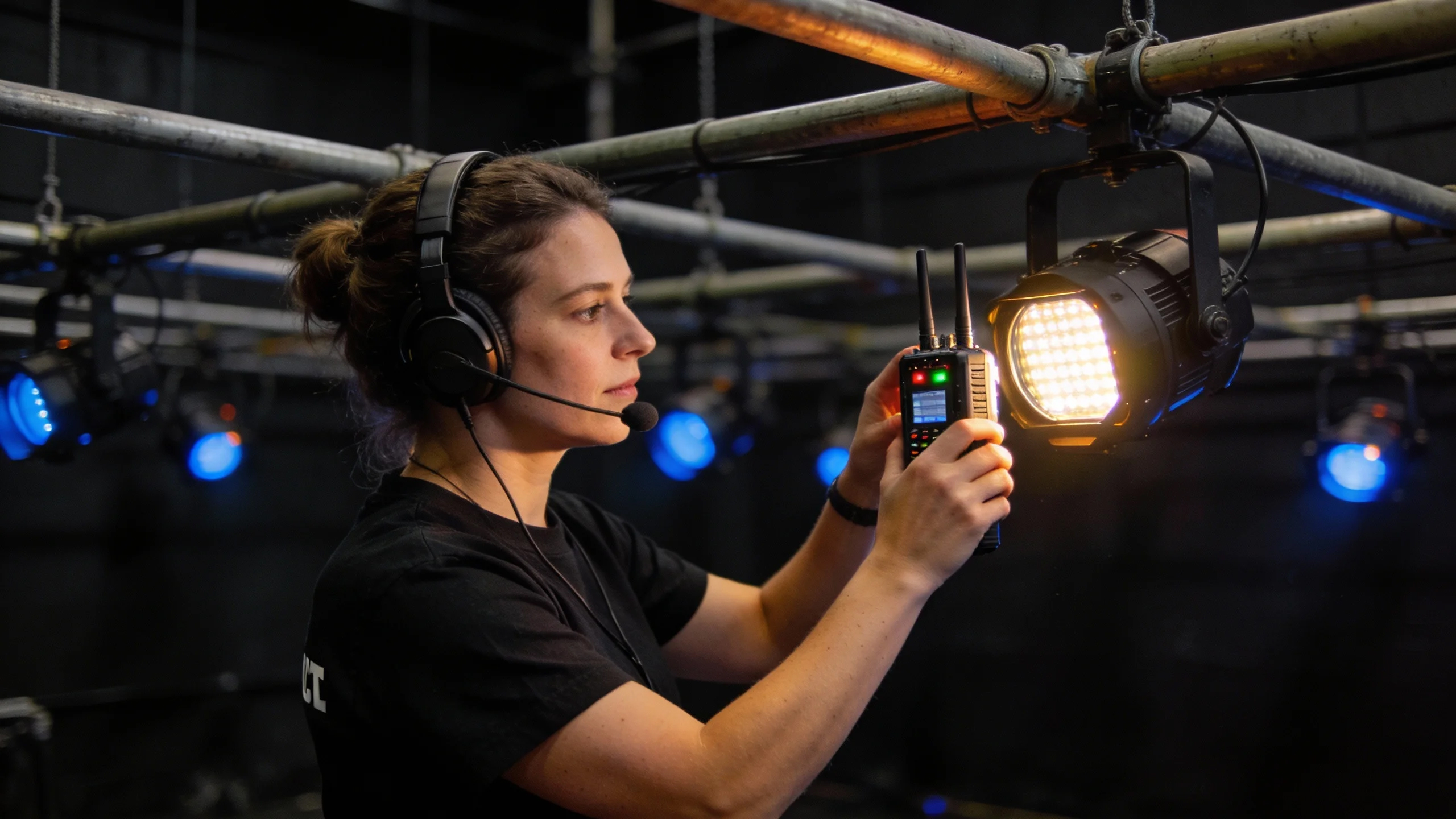 Breaking: Battery-Powered Stage Lights Revolutionize Performance ...