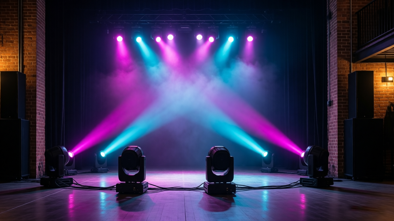 The Revolution of Indoor Performance: How Wireless Battery Stage Lights ...